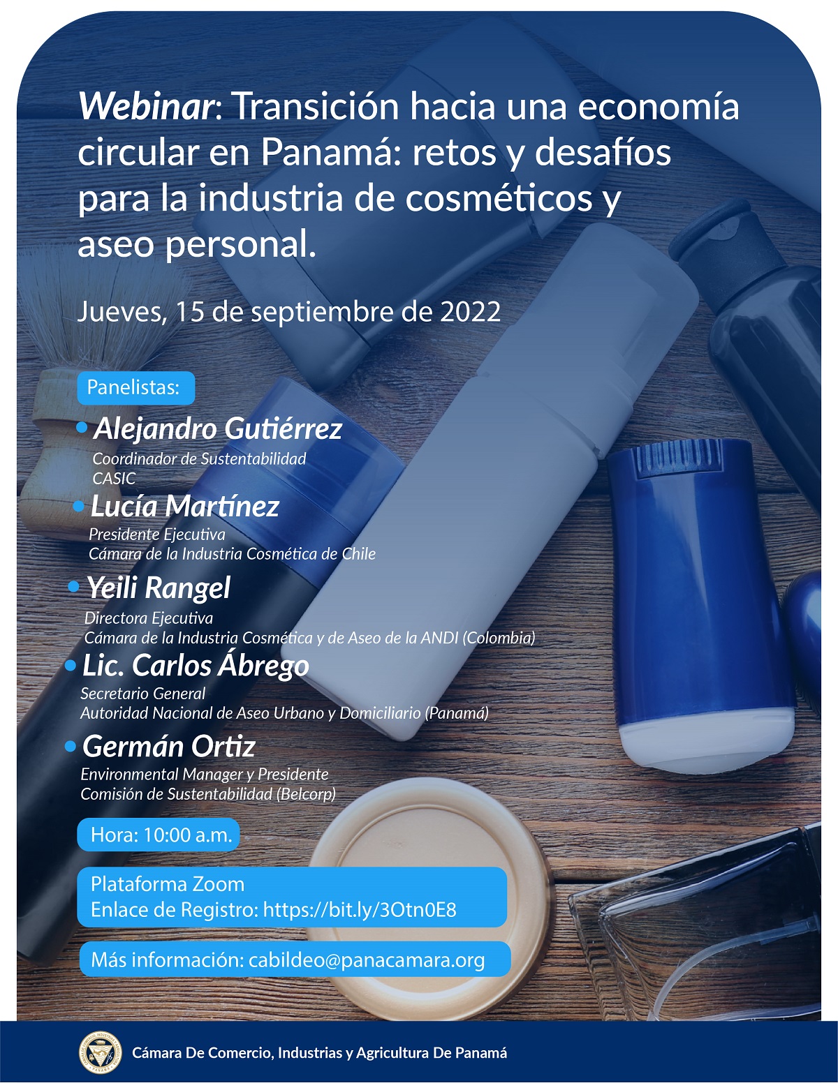 Webinar “Transición hacia una Economía Circular en Panamá” - Panacamara