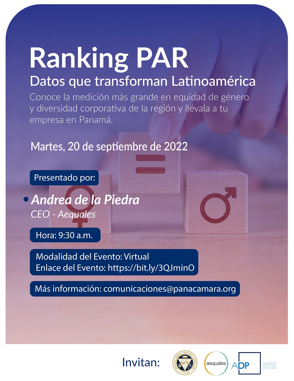 Sé parte de la medición más grande en equidad de género y diversidad – Ranking PAR - Panacamara