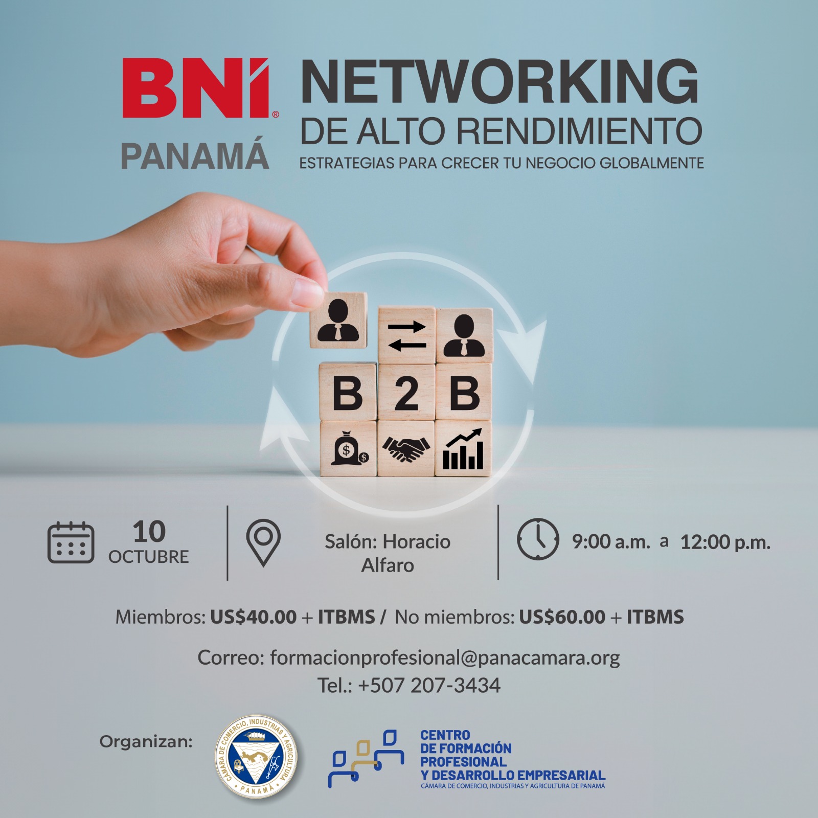 CONFERENCIA “BNI: NETWORKING DE ALTO RENDIMIENTO. ESTRATEGIAS PARA CRECER TU NEGOCIO - Panacamara